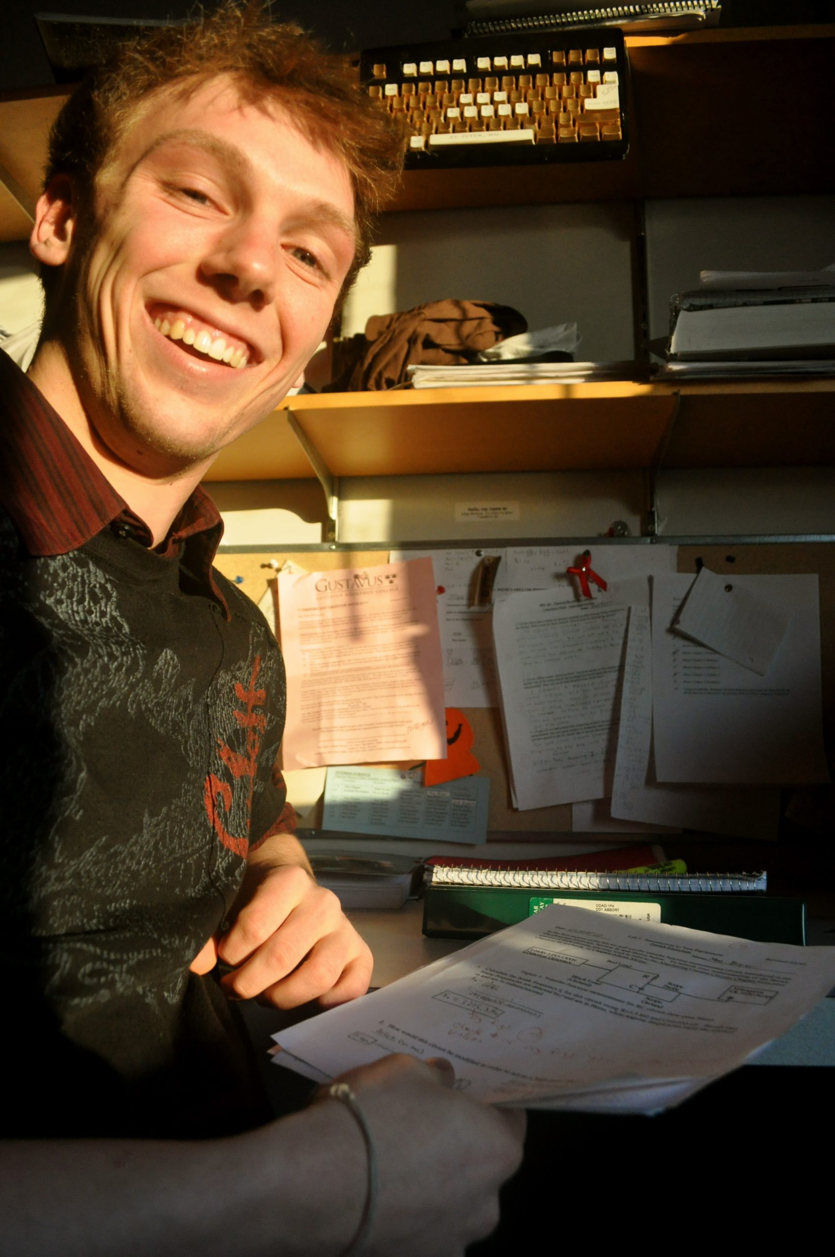 Max Beyer: Representing Gustavus to the max - The Gustavian Weekly